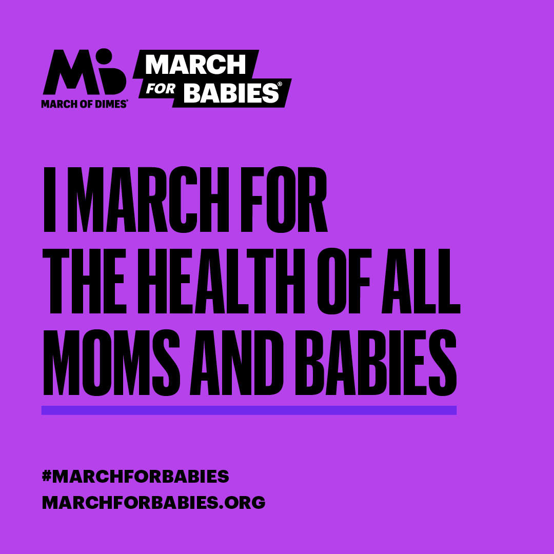 March for Babies - Social Tools