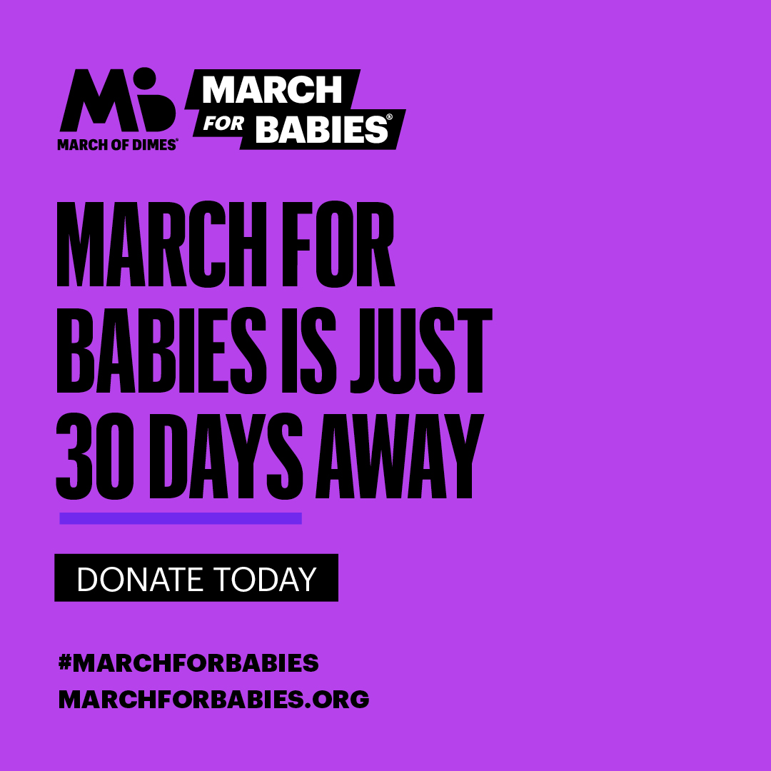 March for Babies - Social Tools